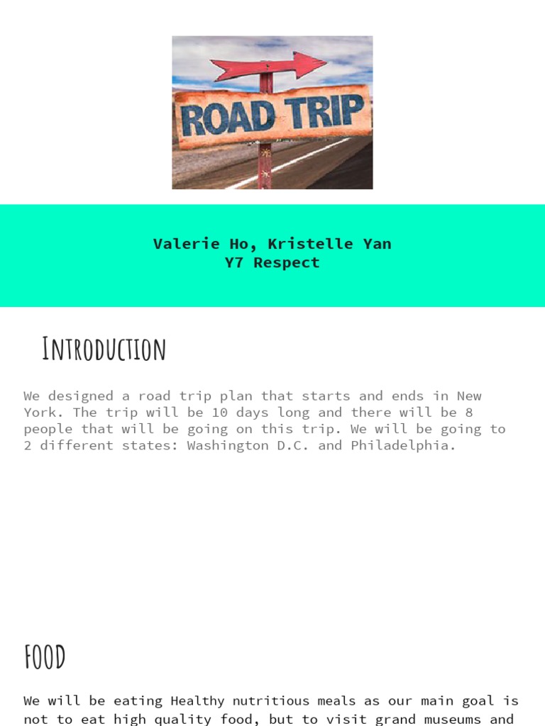 Road Trip | PDF