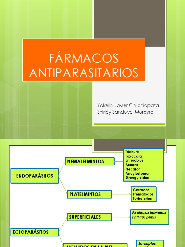 Antiparasitarios 13 Junio | PDF | Farmacocinética | Farmacología