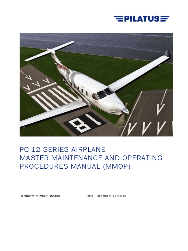 Pilatus Aircraft LTD PC 12 MMOP | PDF | Aileron | Rudder
