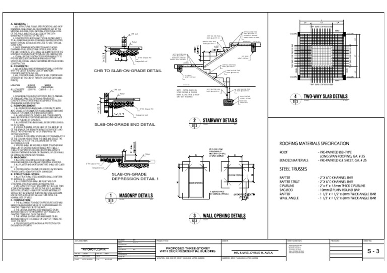 S3.pdf | Building | Concrete