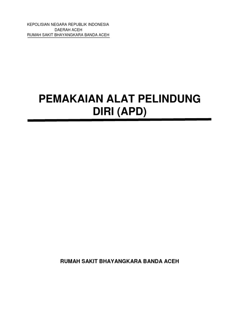 Laporan Apd Contoh | PDF