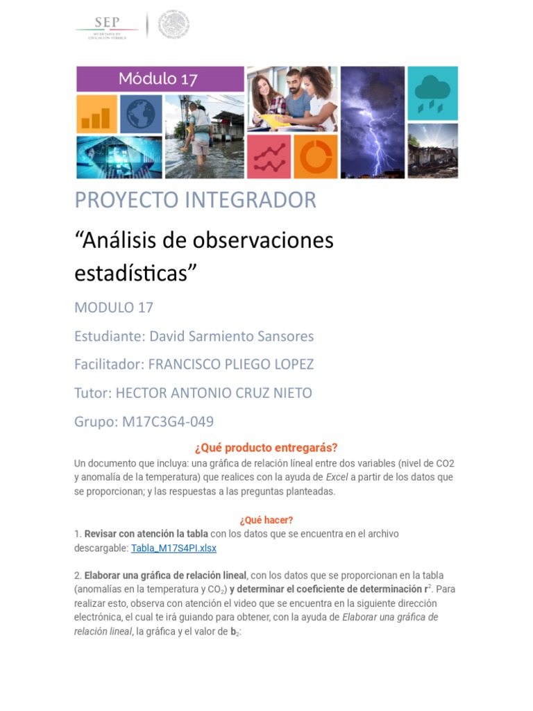 Proyecto Integrador Mod 17 | PDF | Correlación y dependencia | Naturaleza