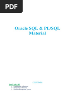 SQL Material | PDF | Relational Database | Databases