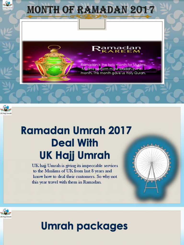Ramadan Umrah Packages for 2023 | PDF