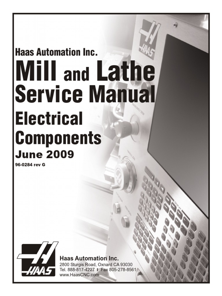 Haas Service Manuals | PDF | Power Supply | Electrical Connector
