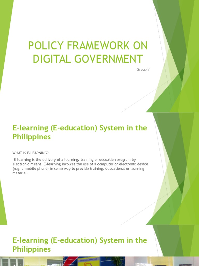 Policy Framework On Digital Government | PDF | Vocational Education ...