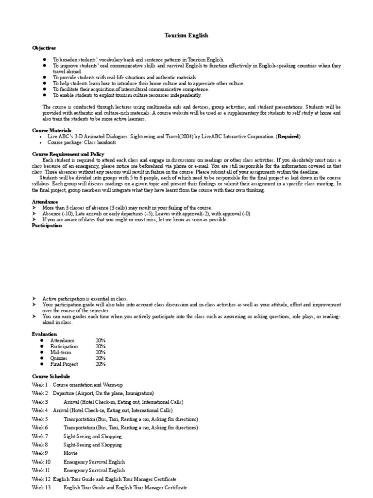 Syllabus ESP | PDF | English Language | Lecture Syllabus ESP | PDF | English Language | Lecture