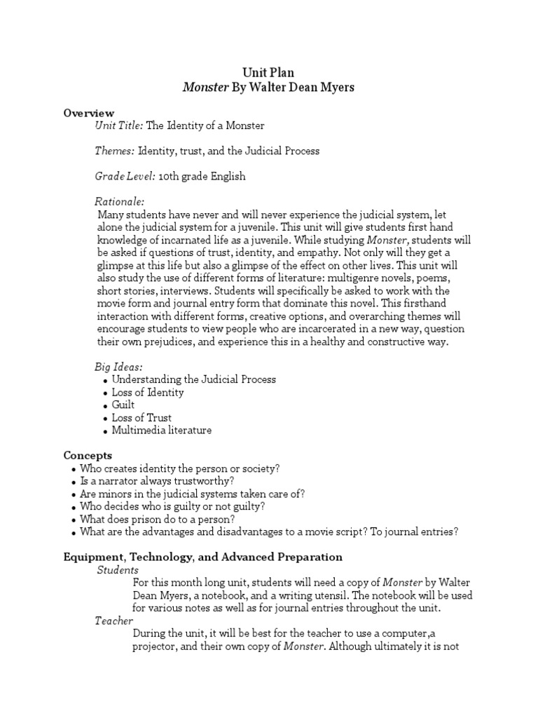 Unit Plan PDF | PDF | Educational Assessment | Essays