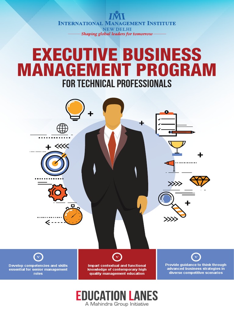 Executive Business Management Program: For Technical Professionals ...