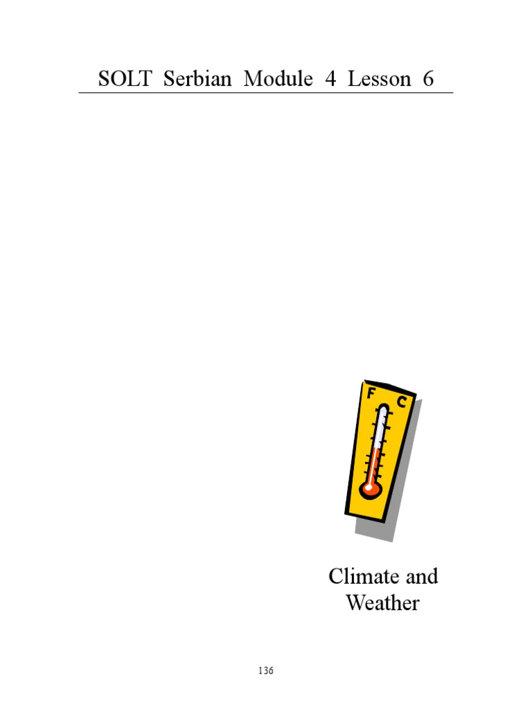 Climate and Weather | PDF | Precipitation | Weather