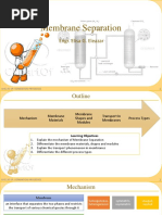 Membrane Aspen Simulation | PDF | Membrane | Membrane Technology