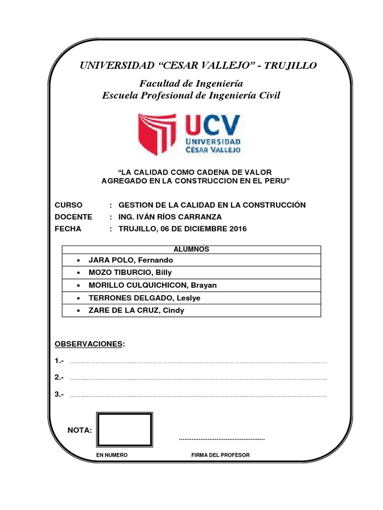 Calidad Como Valor Agregado | Descargar gratis PDF | Gestión de la ...