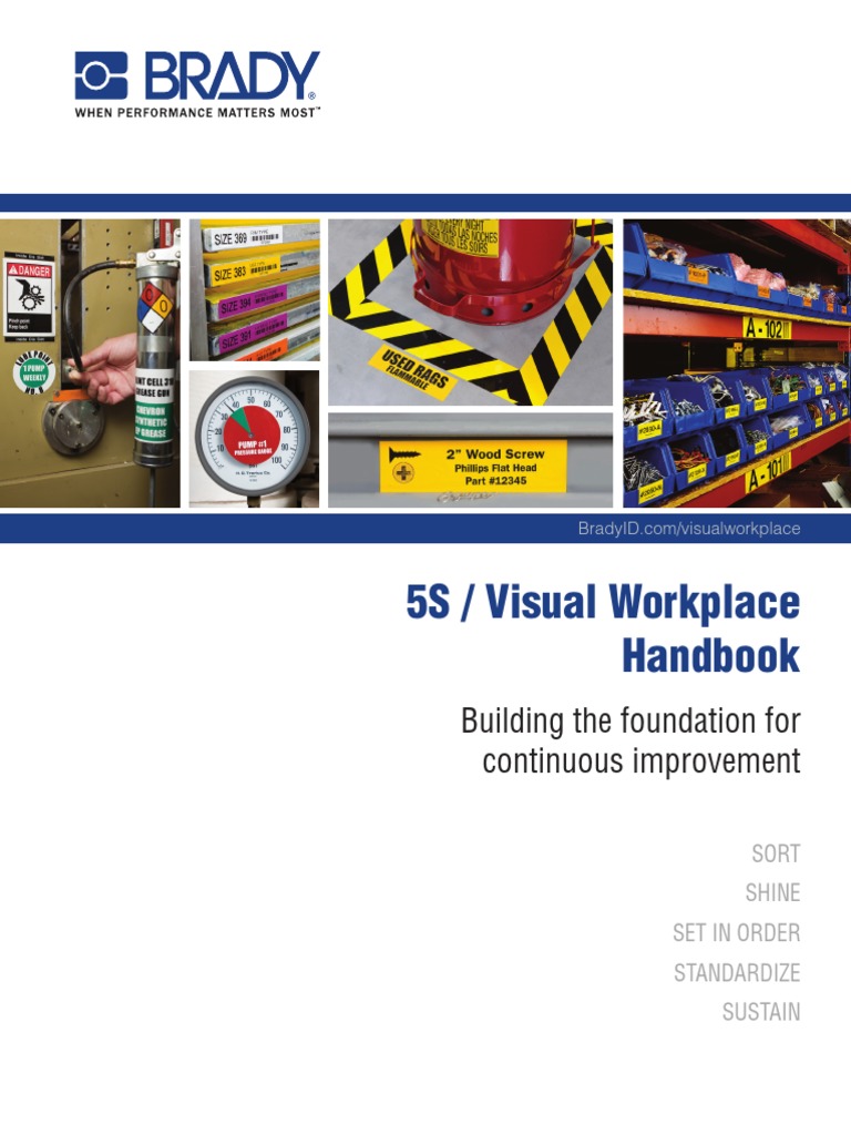 5S Visual Workplace Handbook | PDF | Lean Manufacturing | Housekeeping