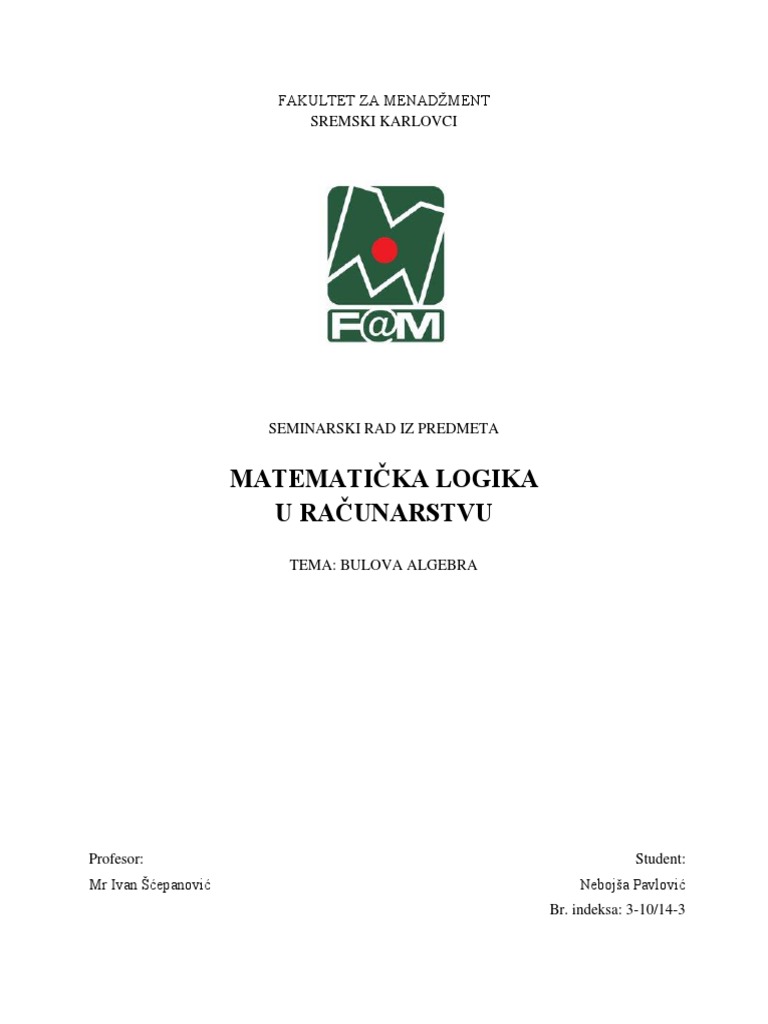 Bulova Algebra | PDF