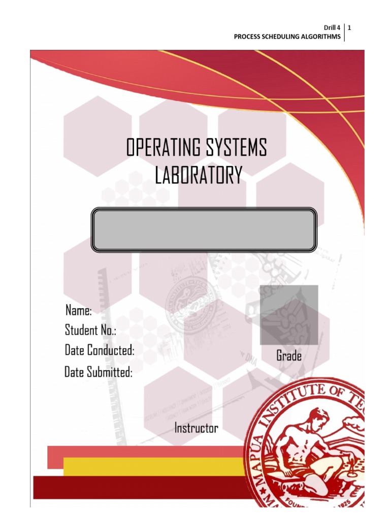 Operating Systems Lab (Drill 4) | PDF | Scheduling (Computing) | Concurrent Computing