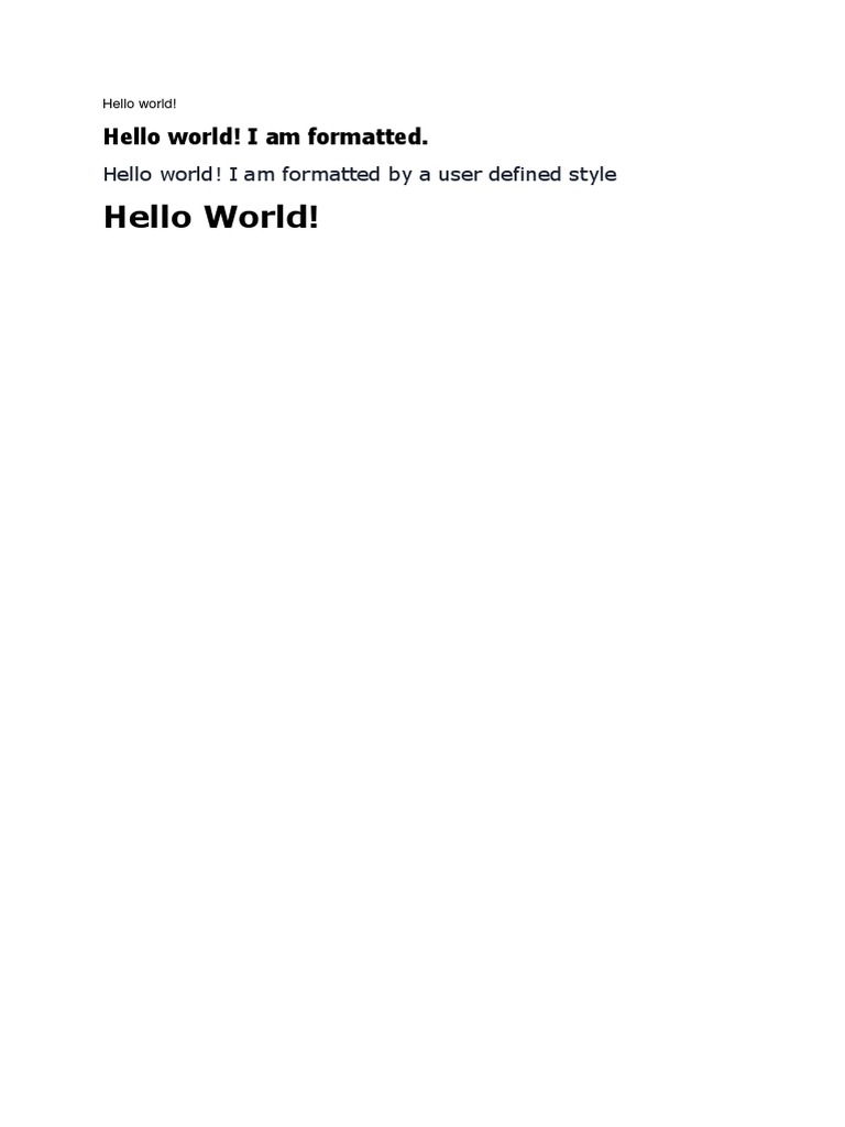 Hello World | PDF | Cooking, Food & Wine | Foreign Language Studies