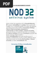 Ver Claves Nod32 Aqui | PDF | Contraseña | Seguridad física