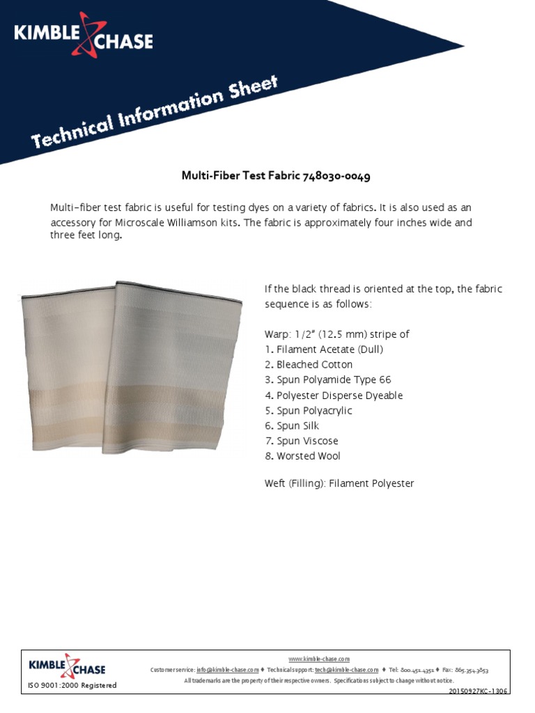 Multi Fiber Fabric | PDF | Textiles | Fibers