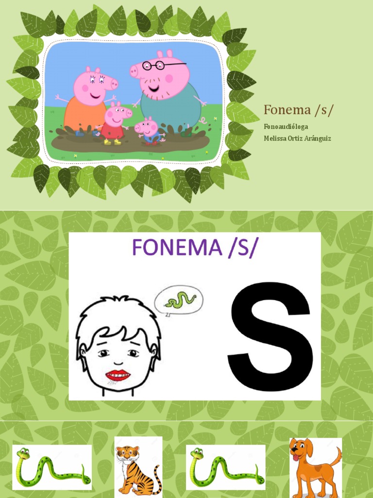 Fonema S | PDF