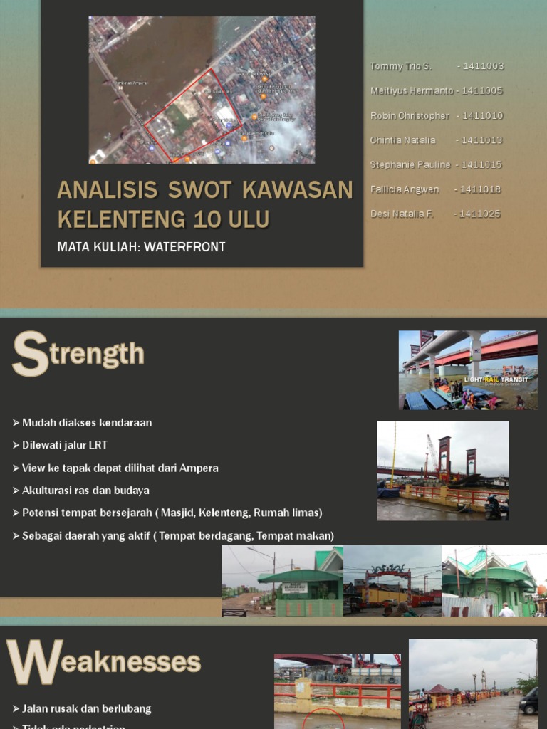 Analisis Swot Kawasan Kelenteng 10 Ulu | PDF