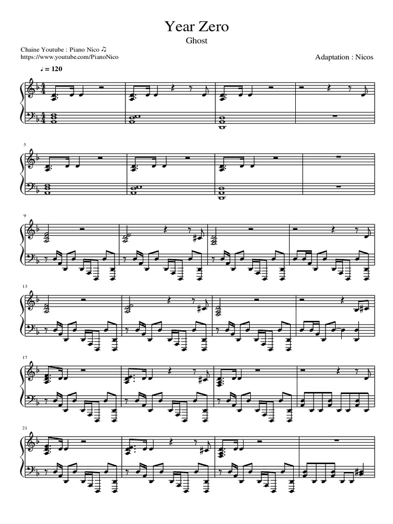 Ghost - Year Zero | PDF