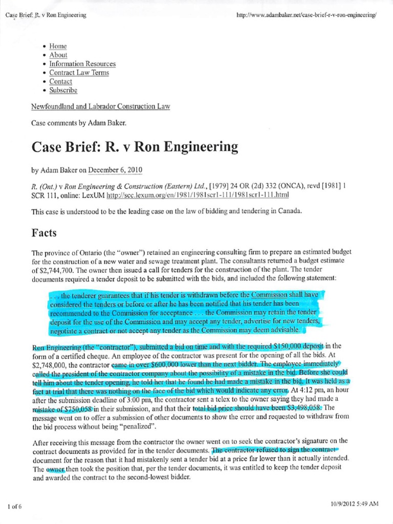 R.V Ron Engineering | PDF