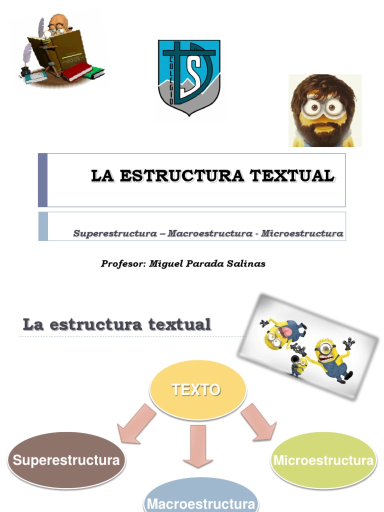 Estructura Textual | PDF | Oración (Lingüística) | Ciencia cognitiva