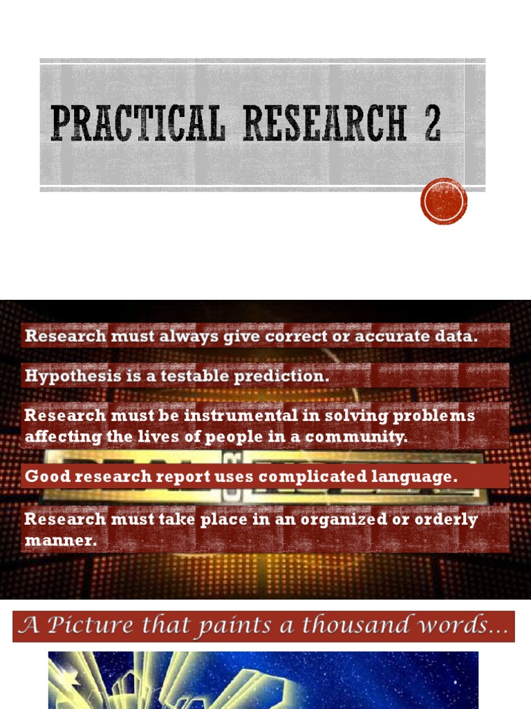 Practical Research 2 - Competency 1 | PDF | Quantitative Research ...