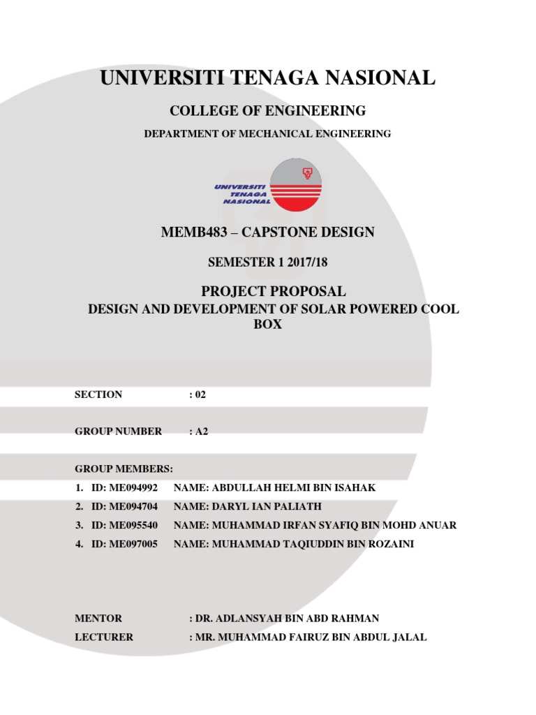 Universiti Tenaga Nasional: College of Engineering | PDF
