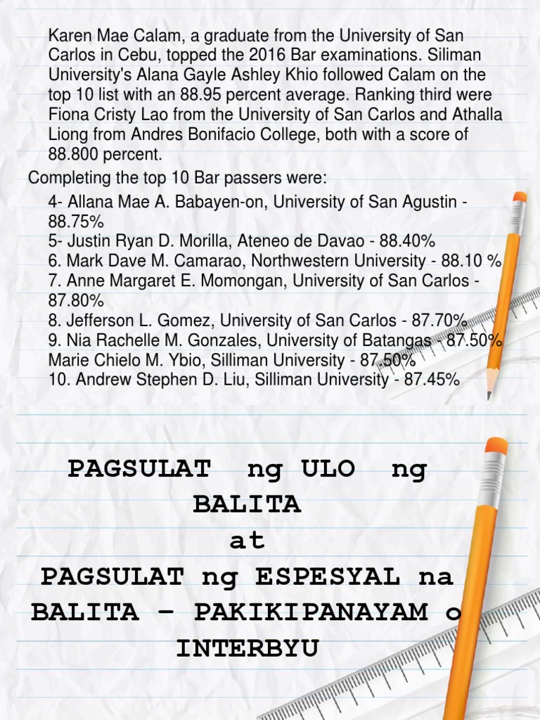 Ulo NG Balita | PDF