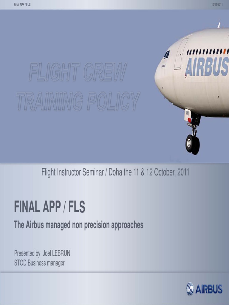 Final App - Fls | PDF | Transport Safety | Aerospace