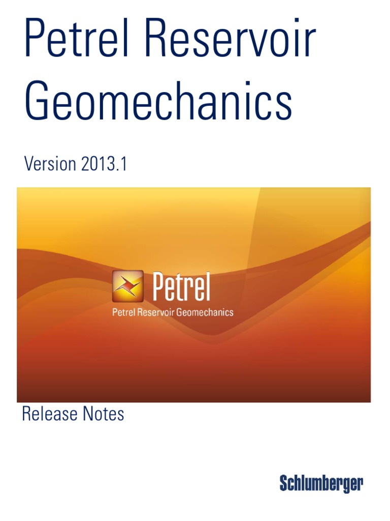Petrel Reservoir Geomechanics 2013 | Eclipse (Software) | Message Passing Interface