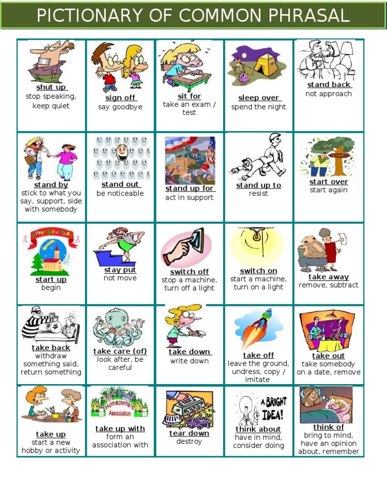 Phrasal Verb Quick Guide | PDF