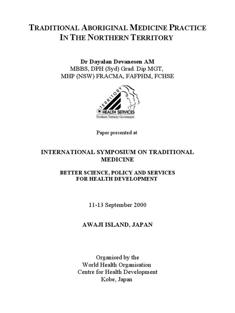 Traditional Aboriginal Medicine Practice | PDF | Indigenous Australians ...