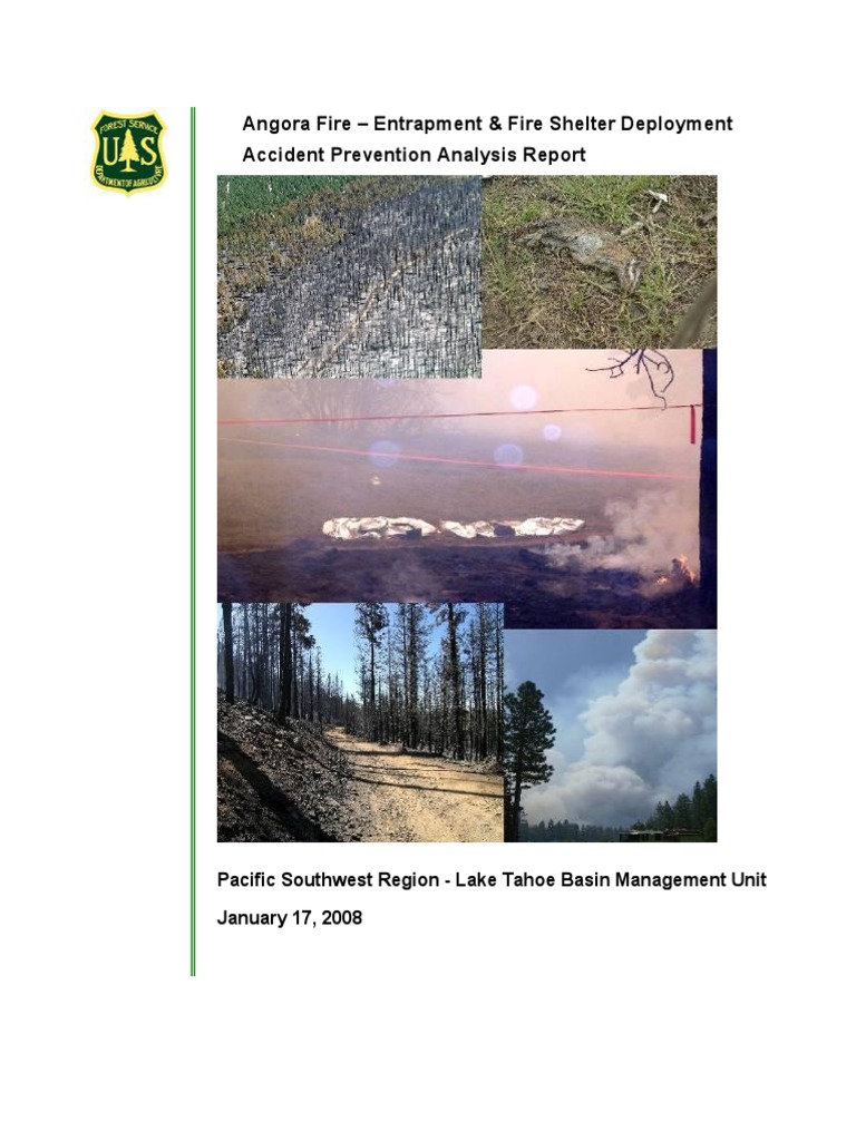 Angora Shelter Deployment Report | PDF | Firefighter | Risk Management