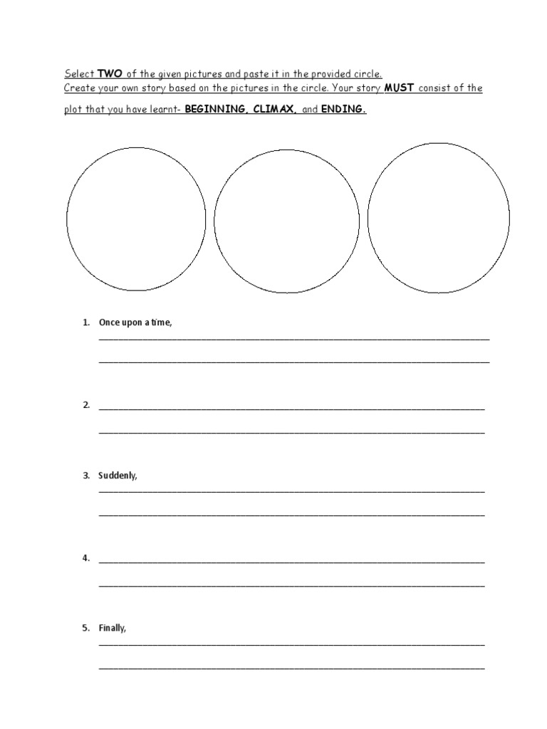 Create Your Own Story with Pictures | PDF | Computers