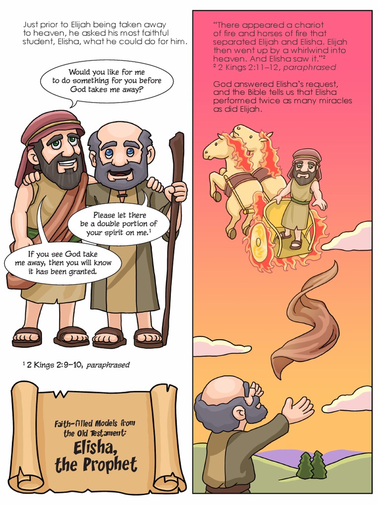 Faith-Filled Models From The Old Testament: Elisha, The Prophet | PDF ...
