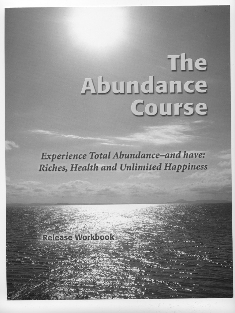 Abundance Course Release Workbook | PDF