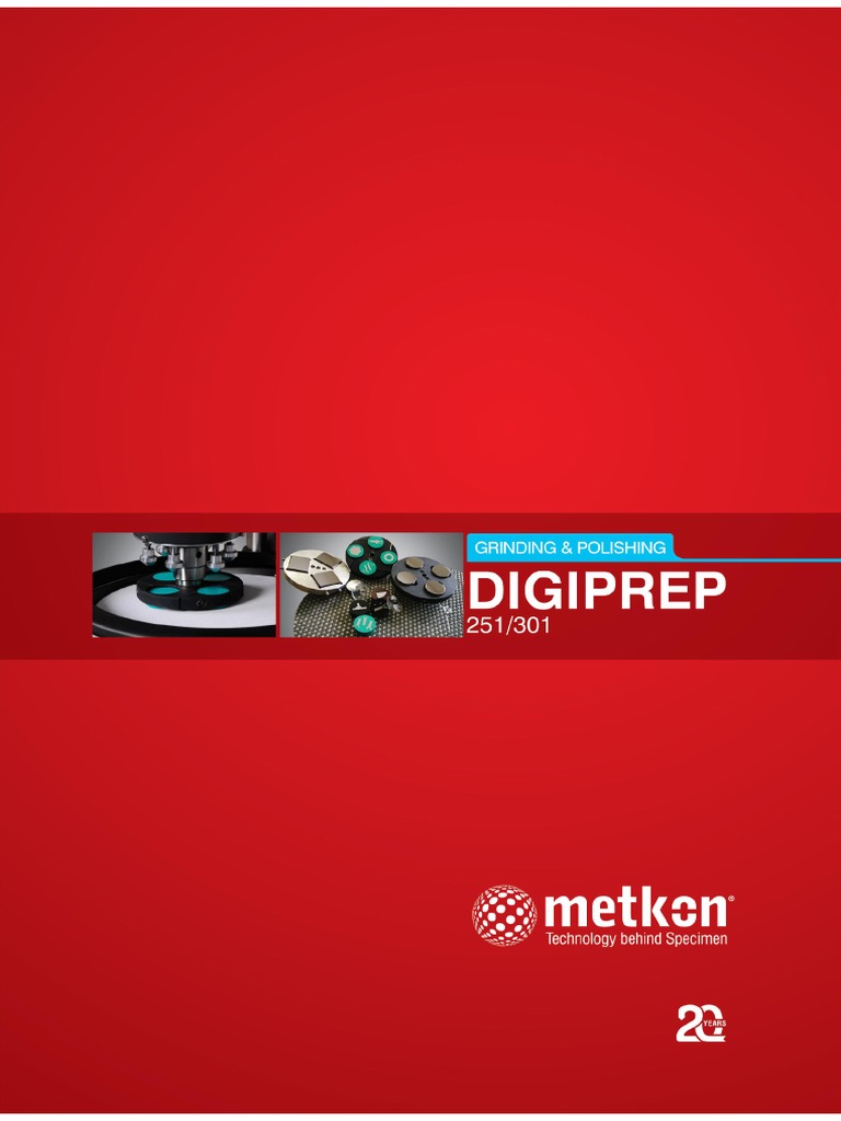 Metkon Digiprep 251-301 PDF | PDF