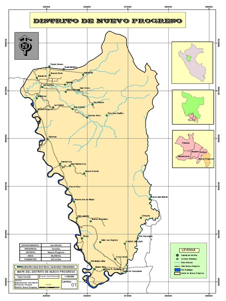 Mapa de Nuevo Progreso PDF