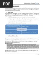 Exam Question Strategies Guide | PDF | Essays | Narrative