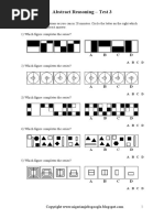 CSC Reviewer Abstract Reasoning | PDF