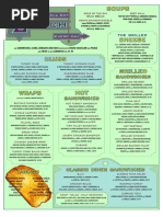 Deek Duke Menu | PDF | Salad | European Cuisine