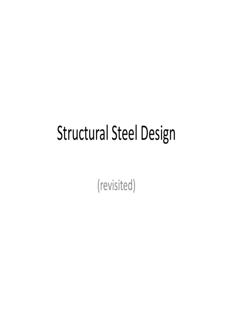 Structural Steel Design | PDF | Fracture | Steel