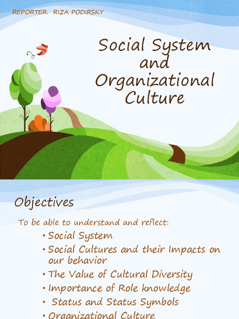 Understanding Social Systems and Organizational Culture | PDF ... Understanding Social Systems and Organizational Culture | PDF ...