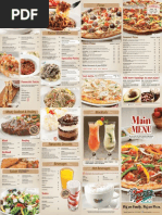 Panarottis Menu | PDF | Salad | Milkshake