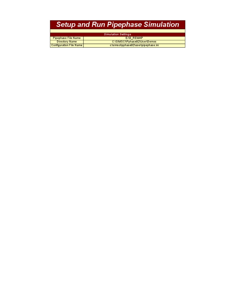 Excel Pipephase Interface Mod GUI | PDF | Science & Mathematics | Computers