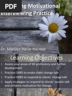 Motivational Interviewing Cheat Sheet | PDF