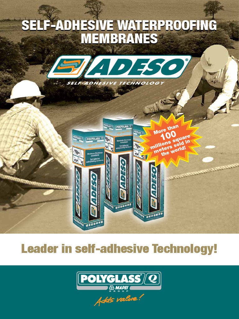 Adeso Membranes | PDF | Adhesive | Asphalt