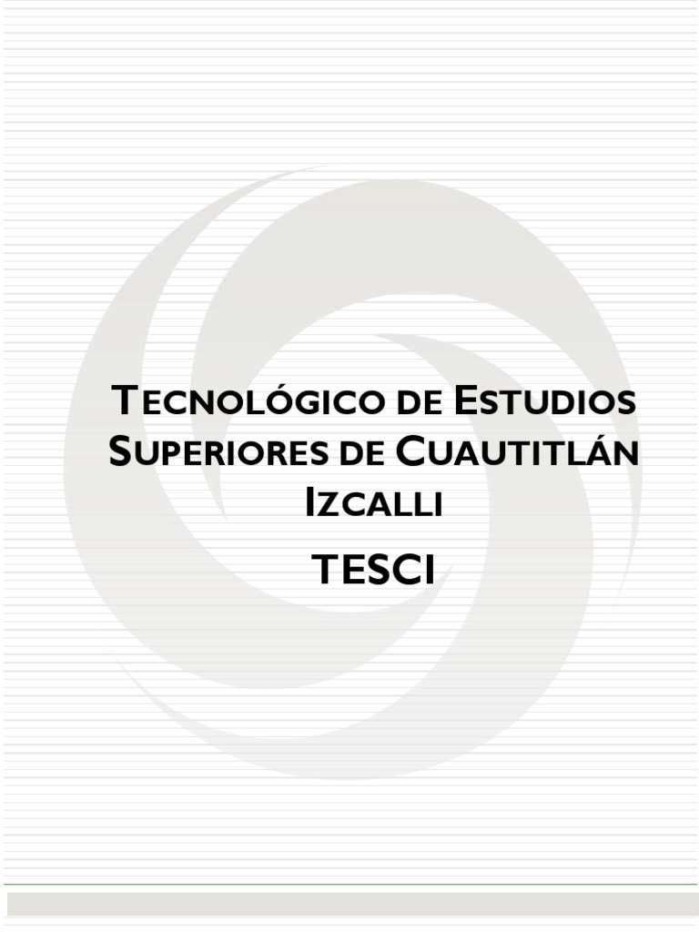 TESCI | PDF | Presupuesto | Contabilidad